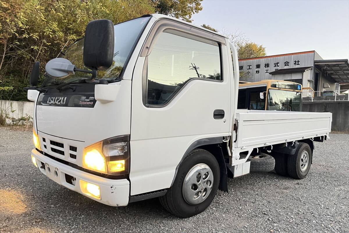 Yahoo!オークション - 動画有 売り切り H17年 いすゞ エルフ ELF 平ボ...