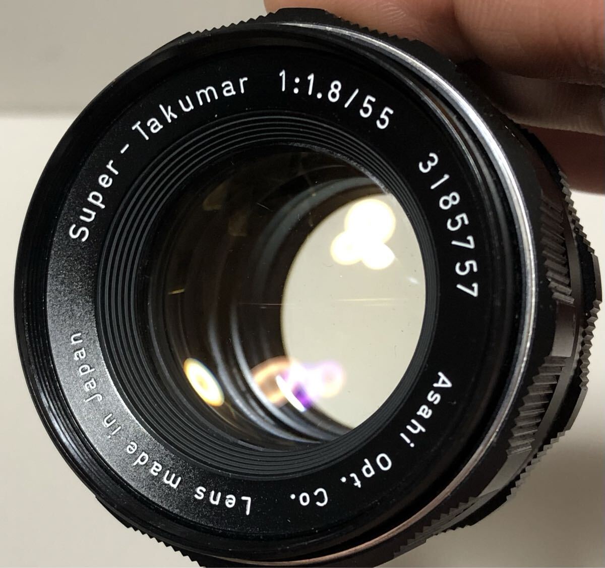 Yahoo!オークション - その② ASAHI アサヒ Super-Takumar 55 F1.8 フ...