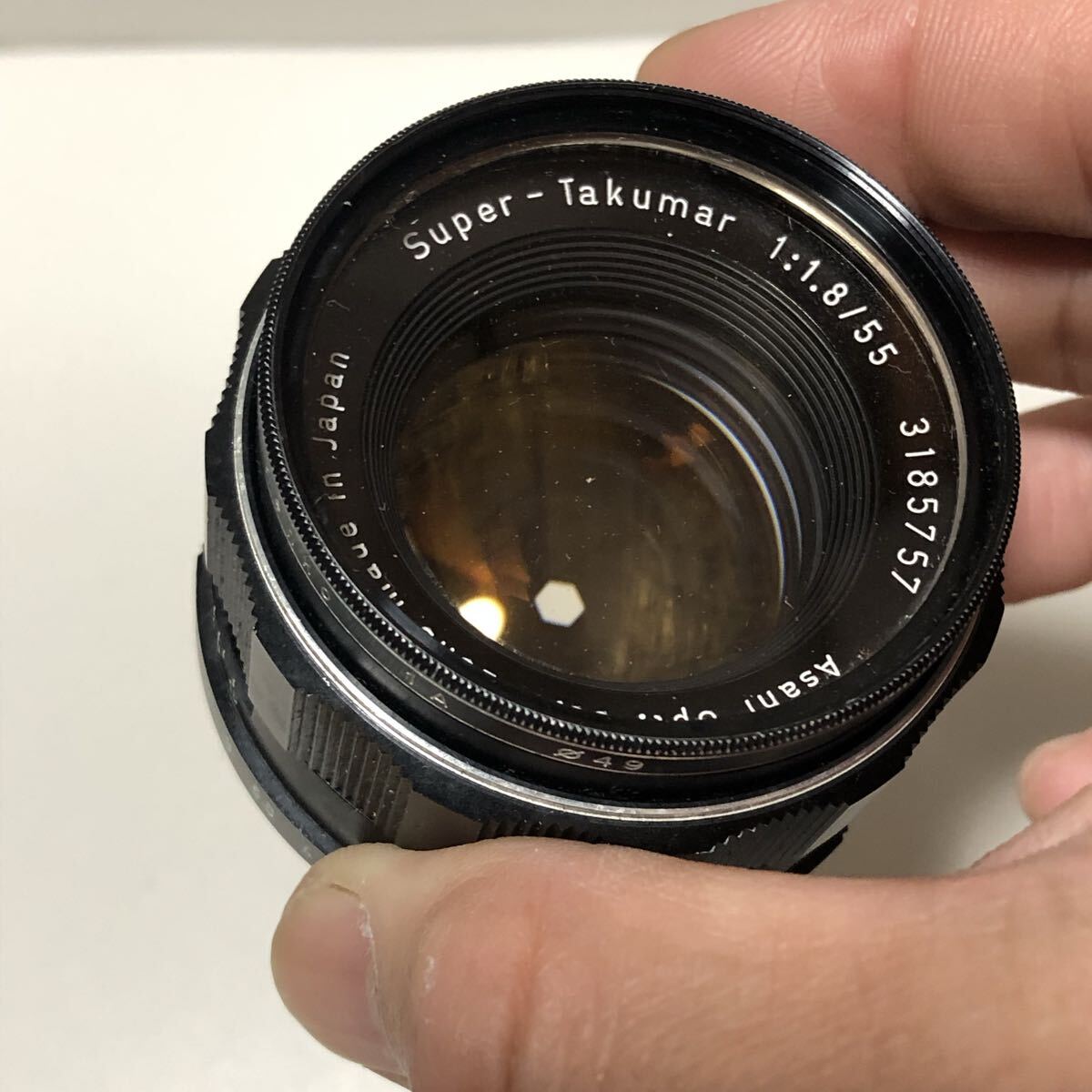 Yahoo!オークション - その② ASAHI アサヒ Super-Takumar 55 F1.8 フ...