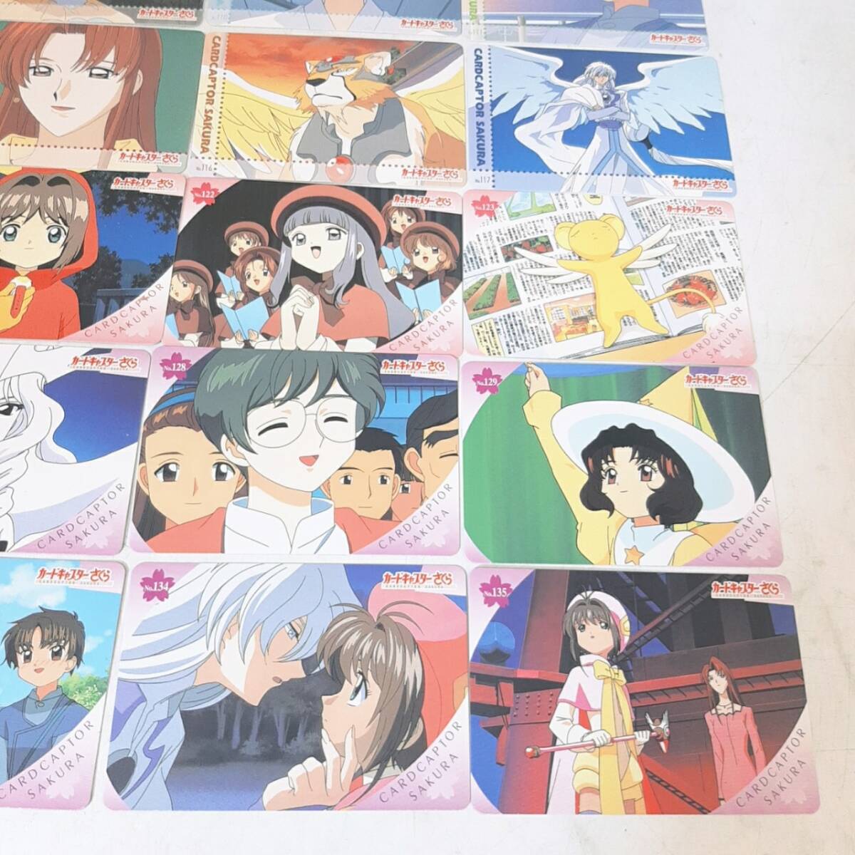 Yahoo!オークション - e96 カードキャプターさくら PPカード 100~135 3...