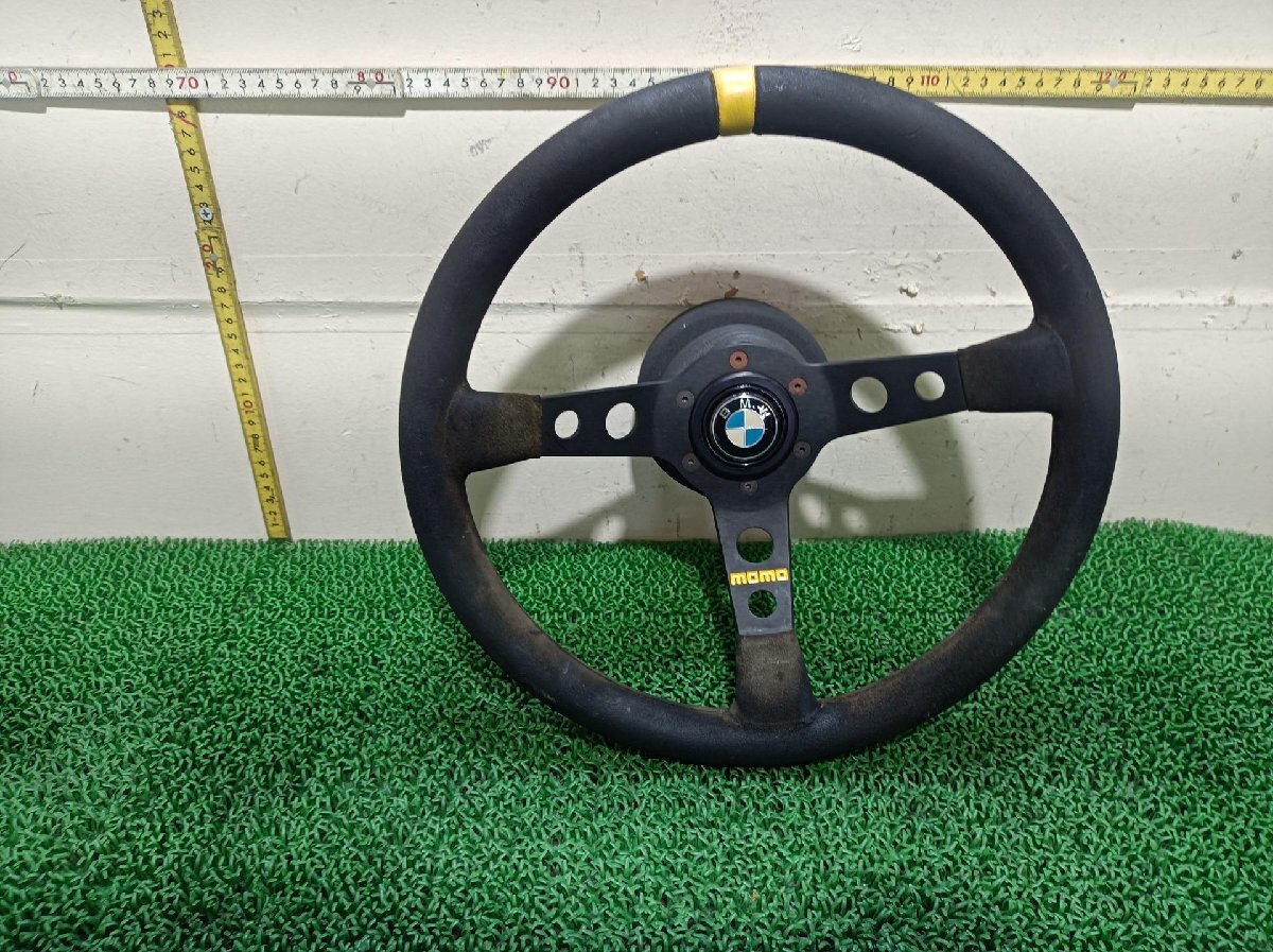 Yahoo!オークション - BMW MOMO（モモ） ステアリングホイール エアバ...