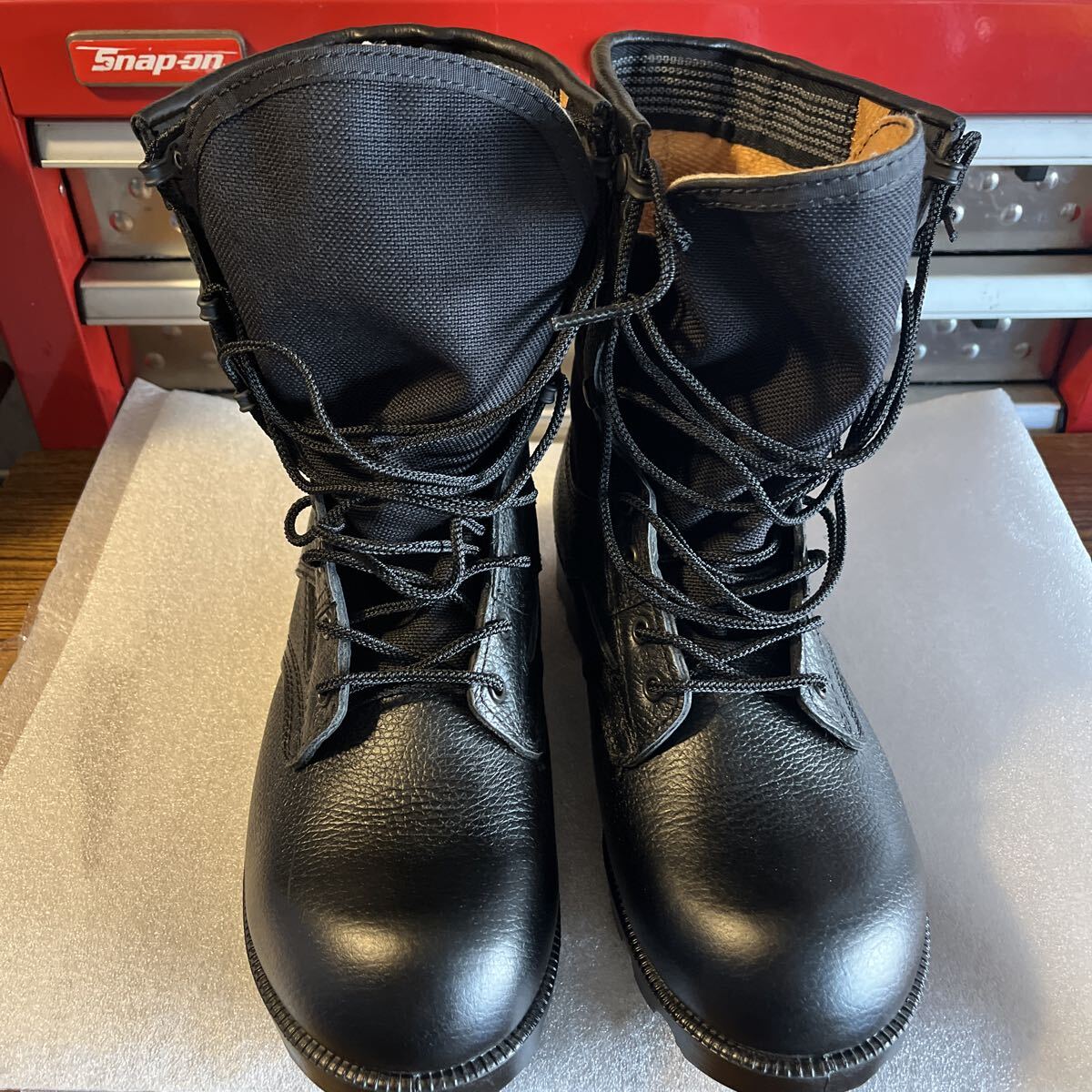 Yahoo!オークション - 25.5c m 半長靴 ミリタリーブーツ