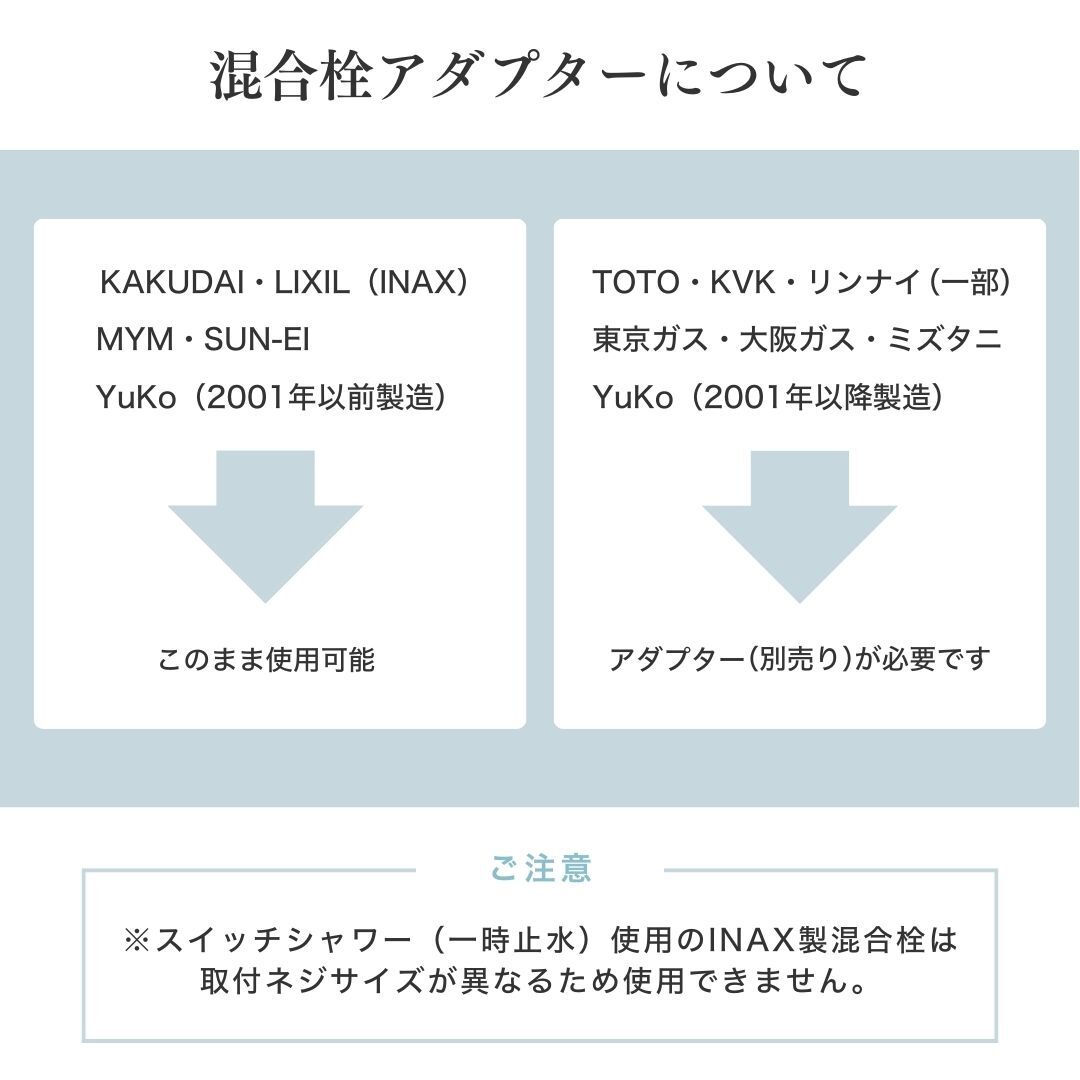 Yahoo!オークション - シャワーホース 1.5m ステンレス シャワーヘッド...