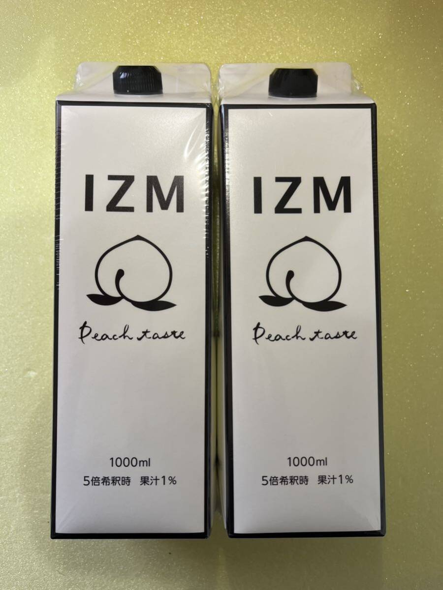 Yahoo!オークション - IZM 酵素ドリンク ピーチ PEACH TASTE 2本セット