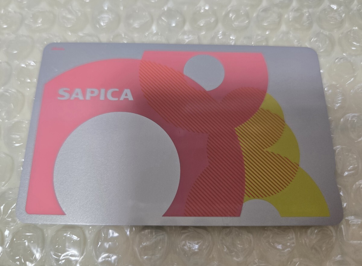 Yahoo!オークション - 交通系ICカード SAPICA 残高なし 無記名