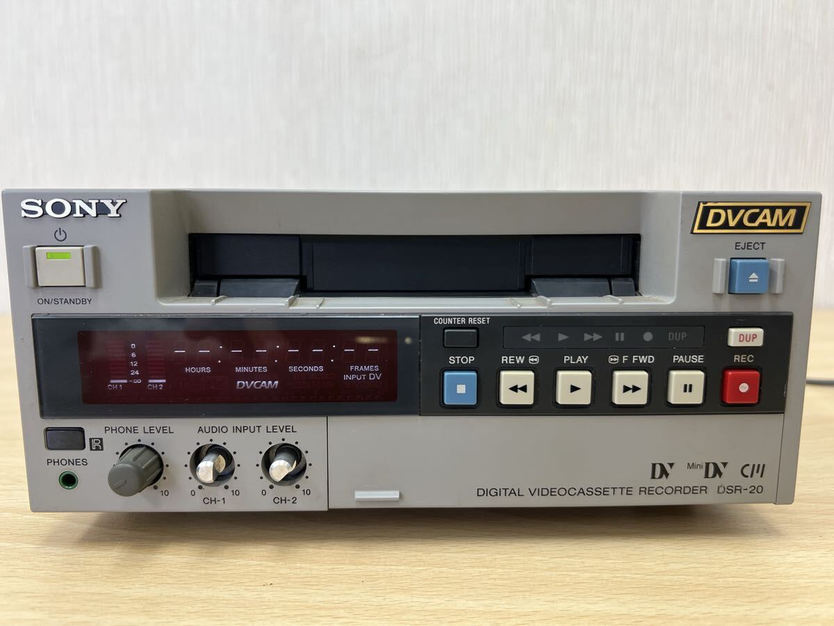 Yahoo!オークション - 【ヤ80サイズ】 SONY ソニー DSR-20 業務用 DVCA...