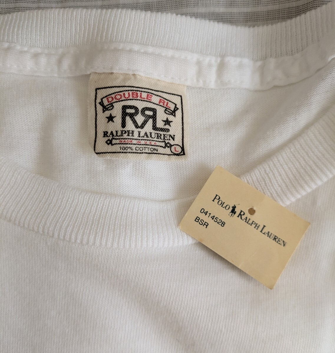 Yahoo!オークション - 90s RRL USA製 Tシャツ L デッドストックをワン...