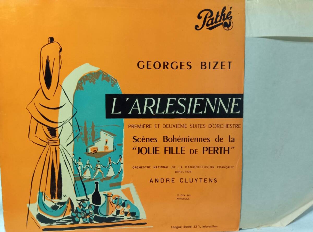 Yahoo!オークション - 仏Pathe / 33DTX145 Bizet Cluytens ビゼー ク...