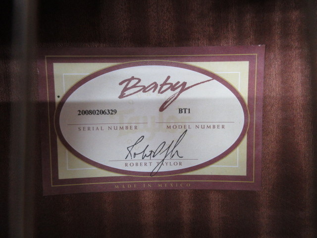 Yahoo!オークション - n88174-ty ジャンク Taylor テイラー BT-1 アコ...