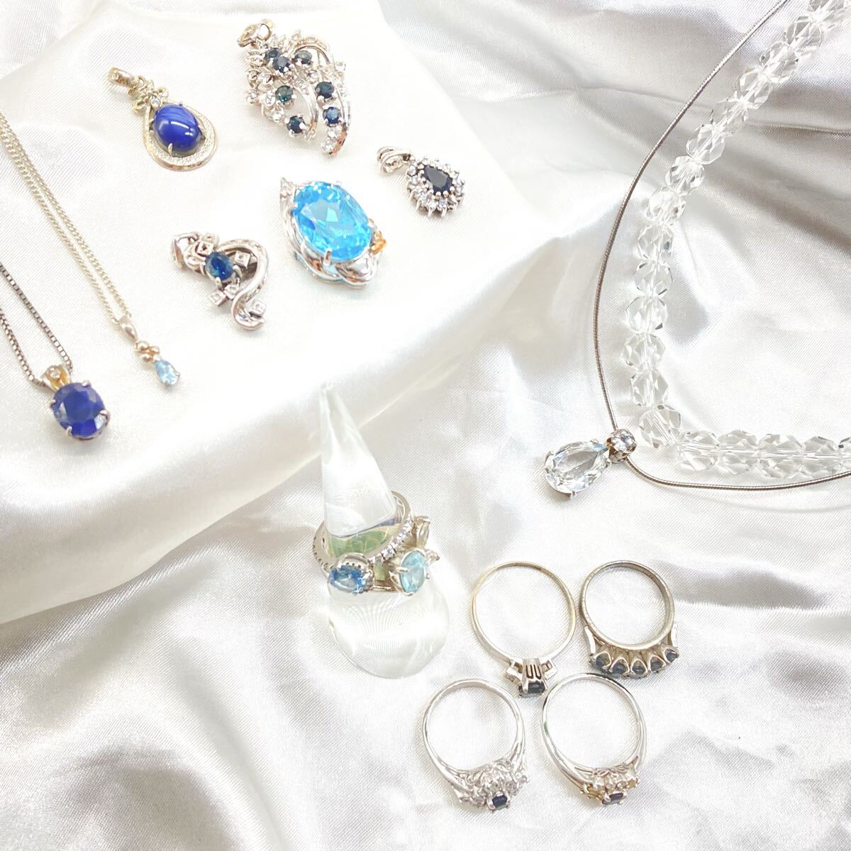 Yahoo!オークション - K18/ダイヤ付き入り [アクセサリーおまとめ]a ...