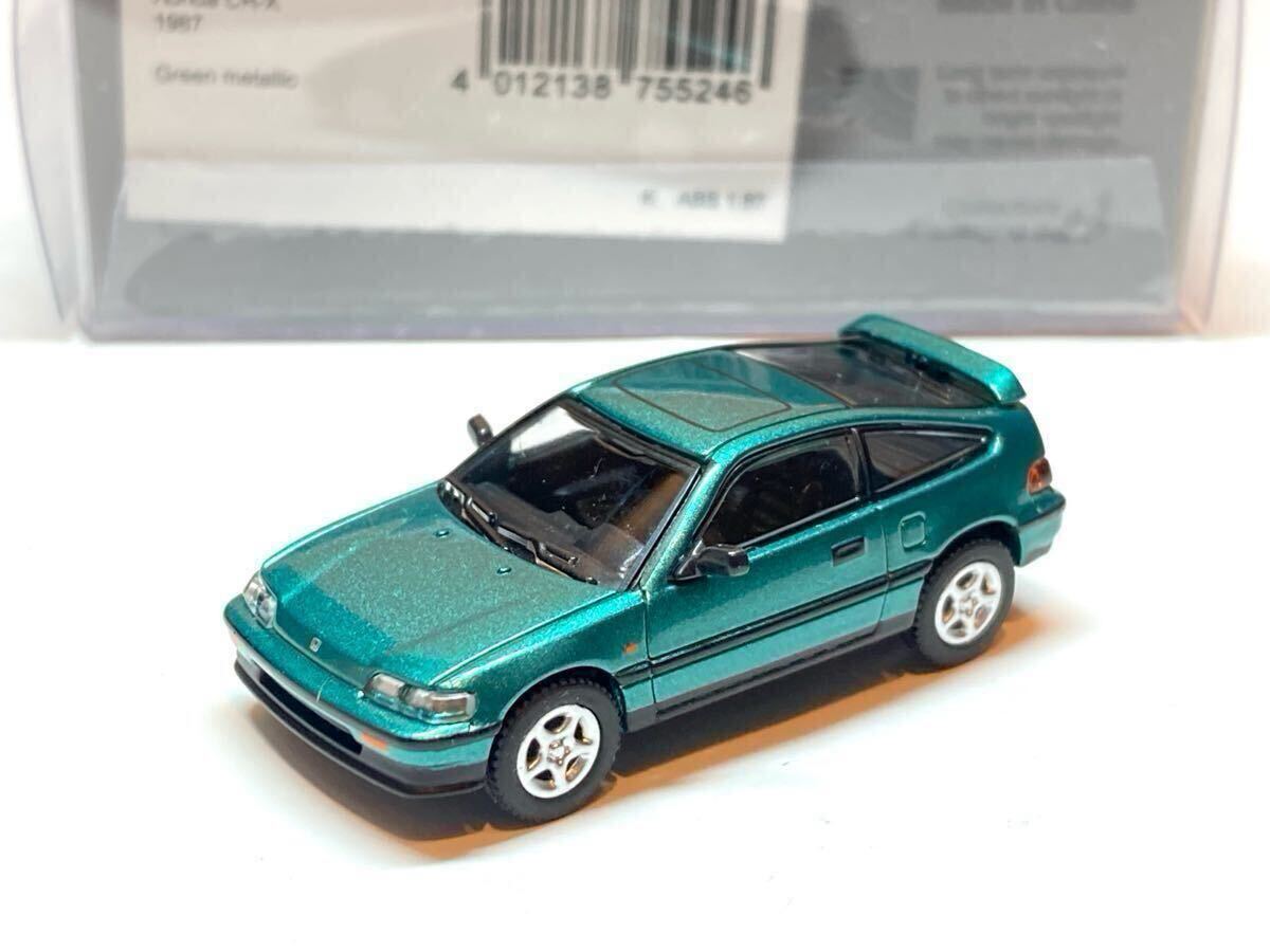 Yahoo!オークション - Minichamps 1/87 ホンダ CR-X EF6 グリーンメタ...