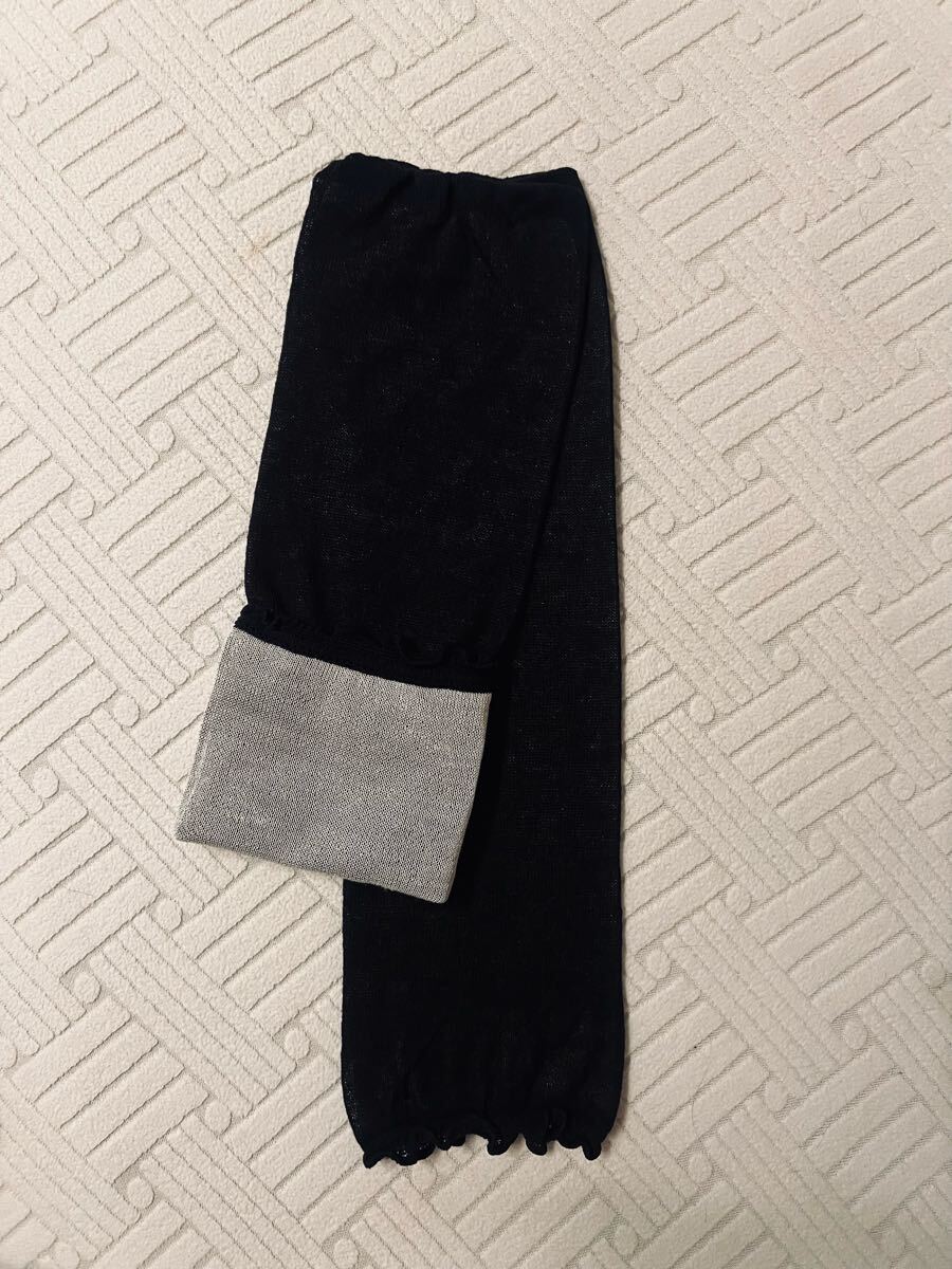 Yahoo!オークション - 日本製 シルク100% 手にも足にもウォーマー 黒