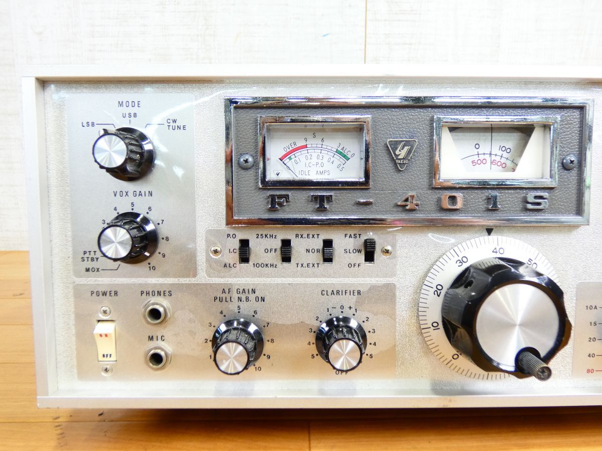 Yahoo!オークション - (MM-26) YAESU ヤエス 八重洲無線 FT-401S 真空...