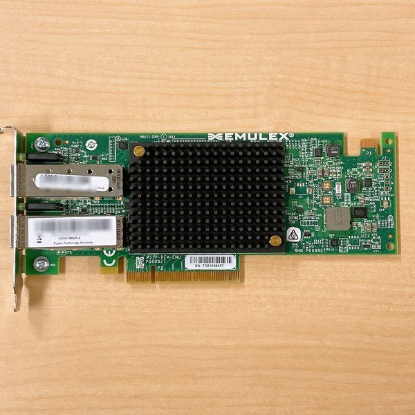 Yahoo!オークション - Emulex/Fujitsu OCe14102-UX 2port 10GbE ネット...