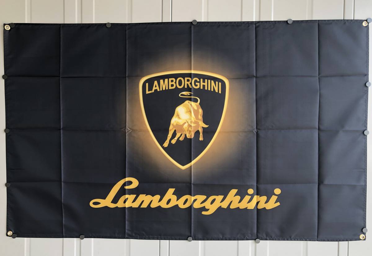 Yahoo!オークション - ガレージ装飾用 L05 ランボルギーニ フラッグ ...