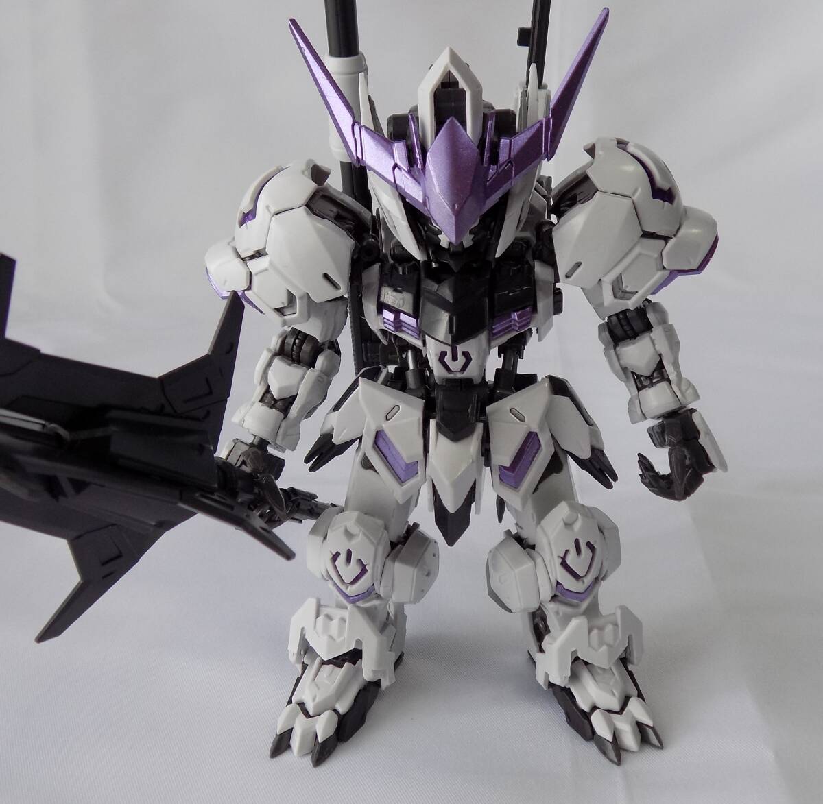 Yahoo!オークション - GAOGAO MGSD バルバトス 玄武カラー 素組完成品 ...