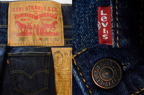 Yahoo!オークション - W36 60年代復刻 ヴィンテージ リーバイス505