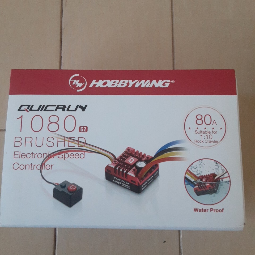 Yahoo!オークション - 新品未開封 ホビーウィング QUICKRUN 1080 防水 ...