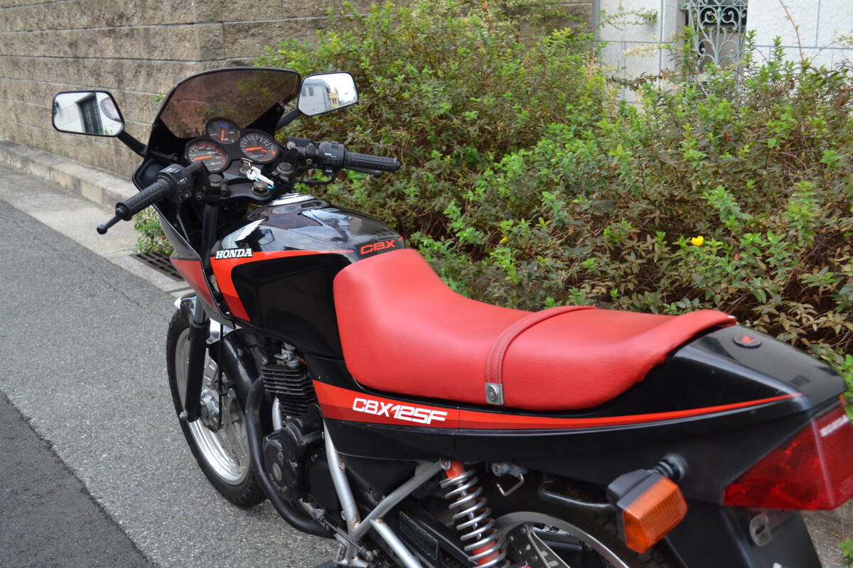 Yahoo!オークション - HONDA CBX125F JC11-10070 原付廃車済み証あり