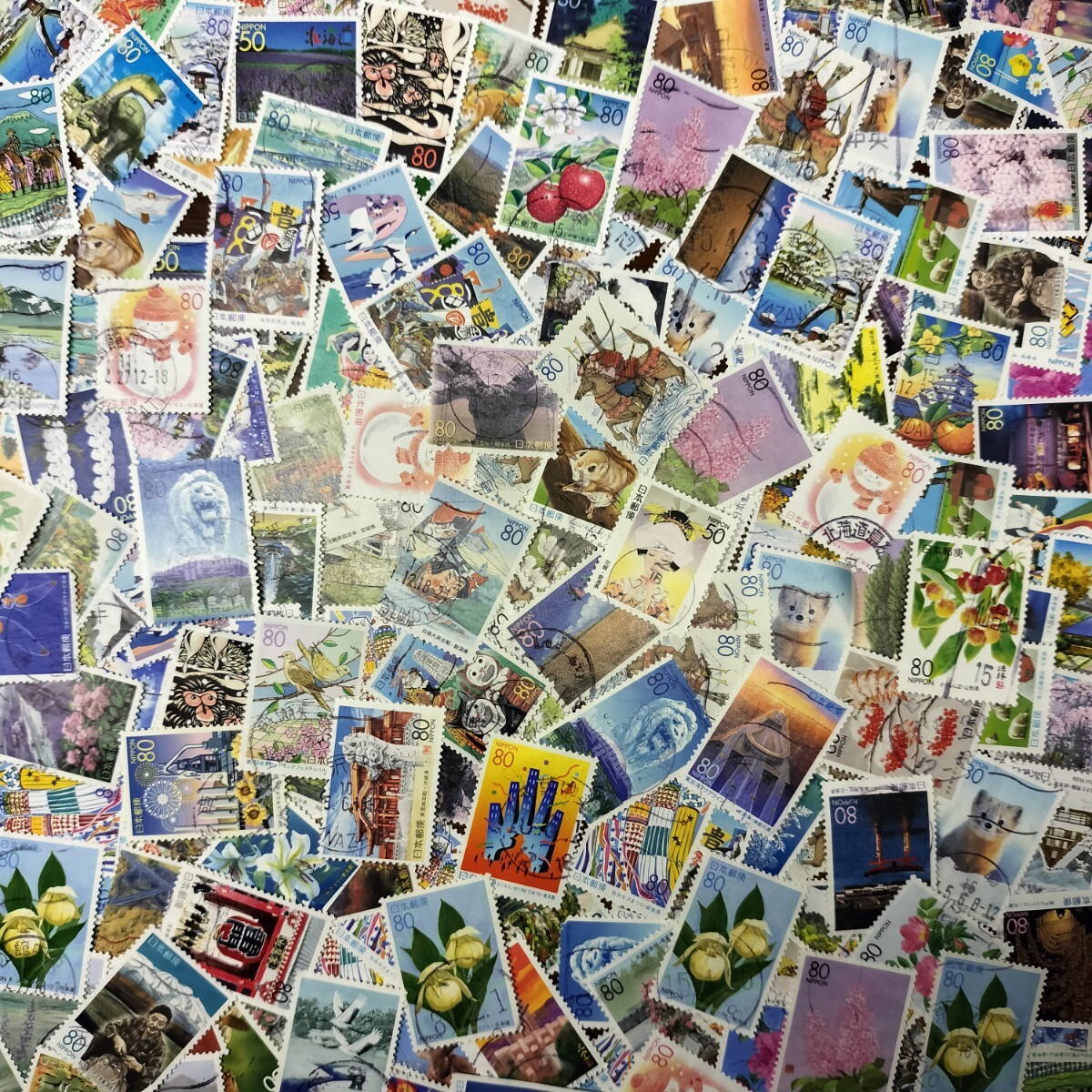 Yahoo!オークション - ふるさと切手 使用済 約550枚 (063)