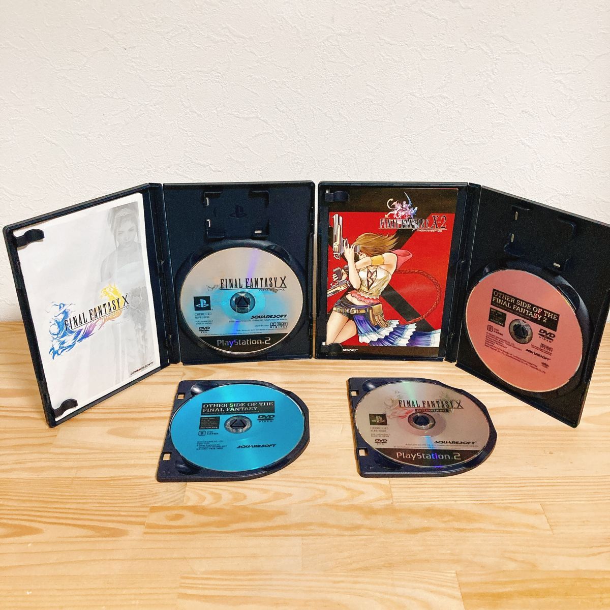 Yahoo!オークション - 〈PS2ソフト〉4本セット ファイナルファンタジー...