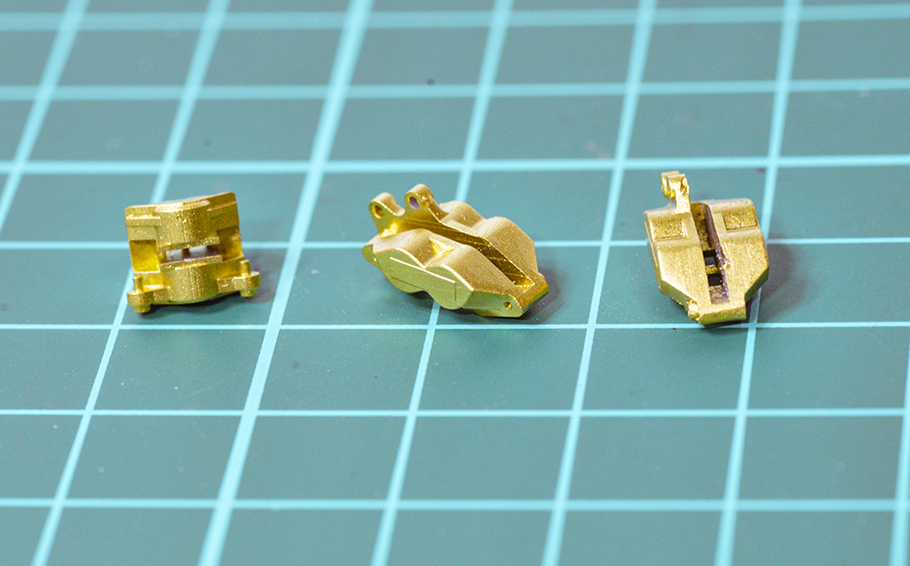 Yahoo!オークション - 1/12 ブレーキキャリパー(2POT＆4POT) 3Dプリン...