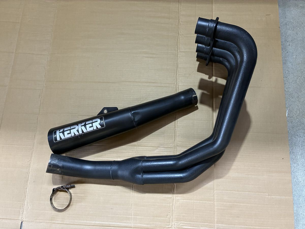 Yahoo!オークション - Z1100GPにて使用 Z系KERKERメガホンマフラー 中...