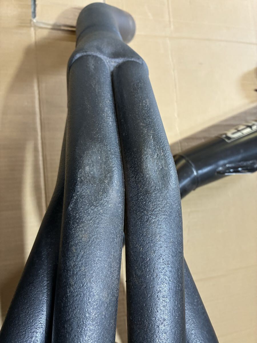 Yahoo!オークション - Z1100GPにて使用 Z系KERKERメガホンマフラー 中...