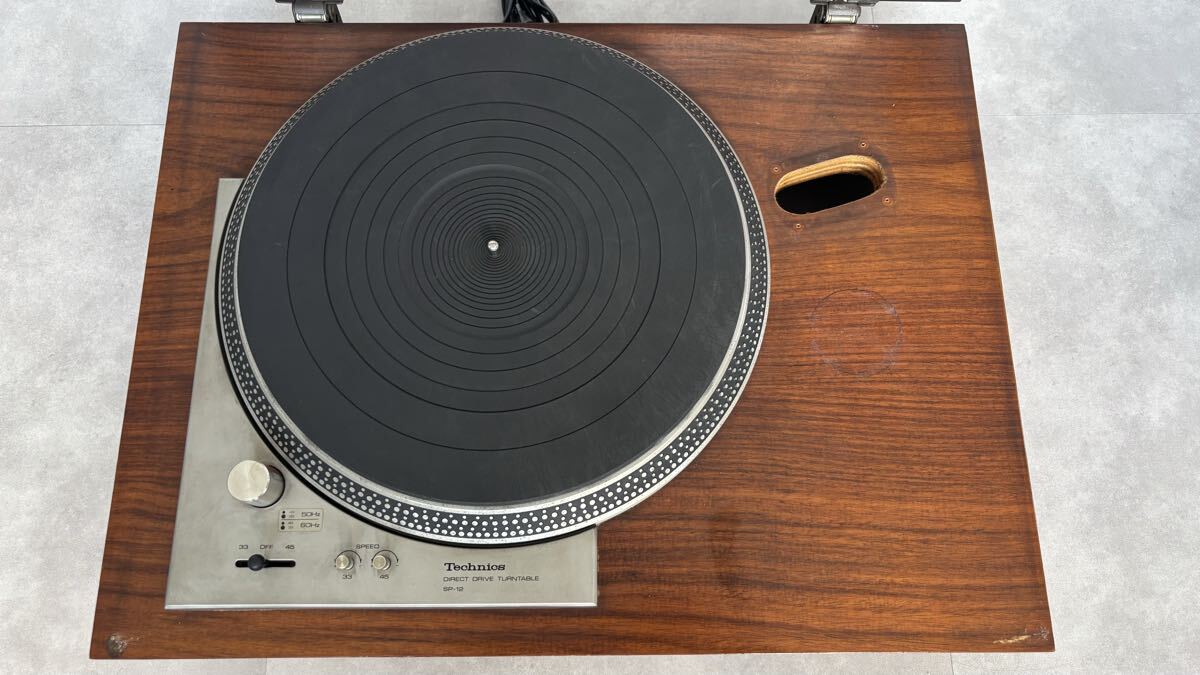 Yahoo!オークション - Technics SP-12 ターンテーブル レコードプレイ...
