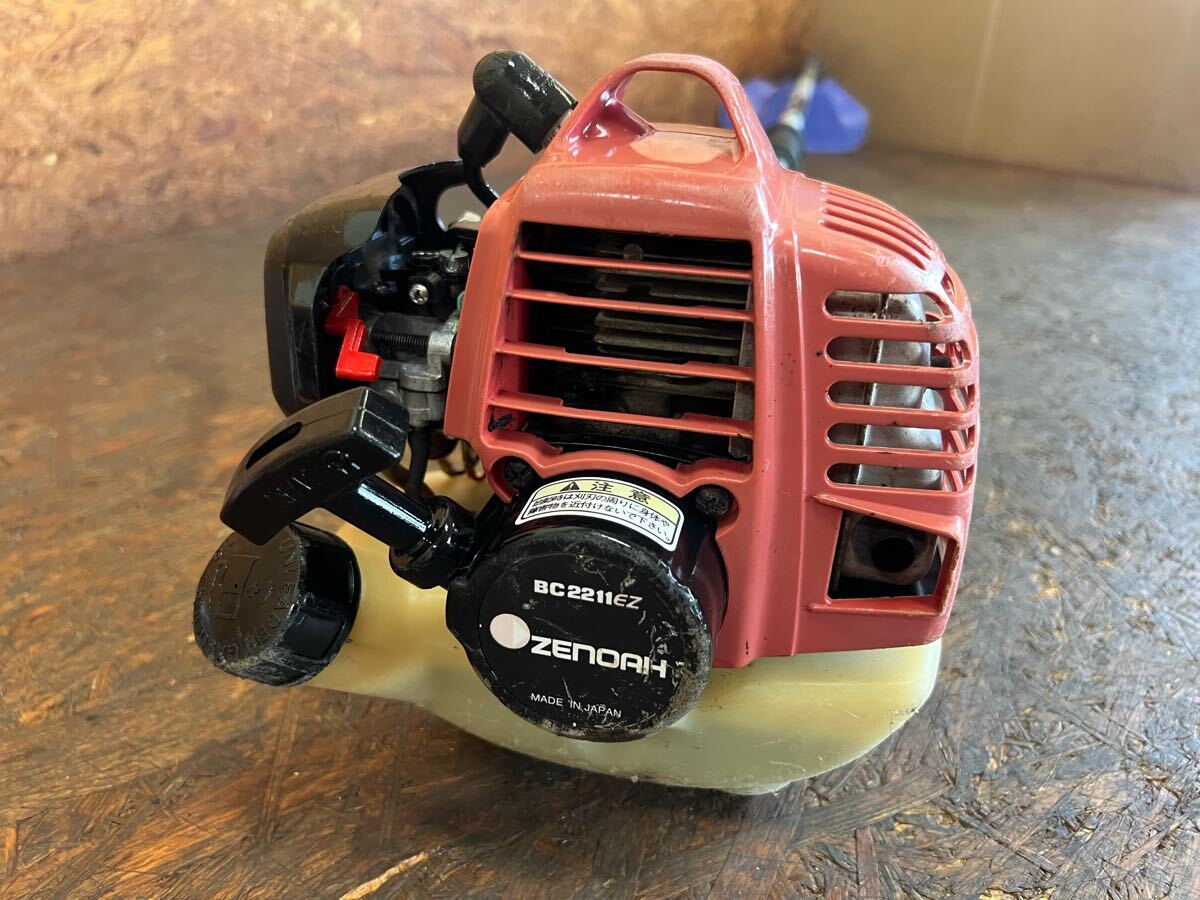 Yahoo!オークション - 即決【7】10 草刈機 ゼノア BC2211EZ BC2211 イ...