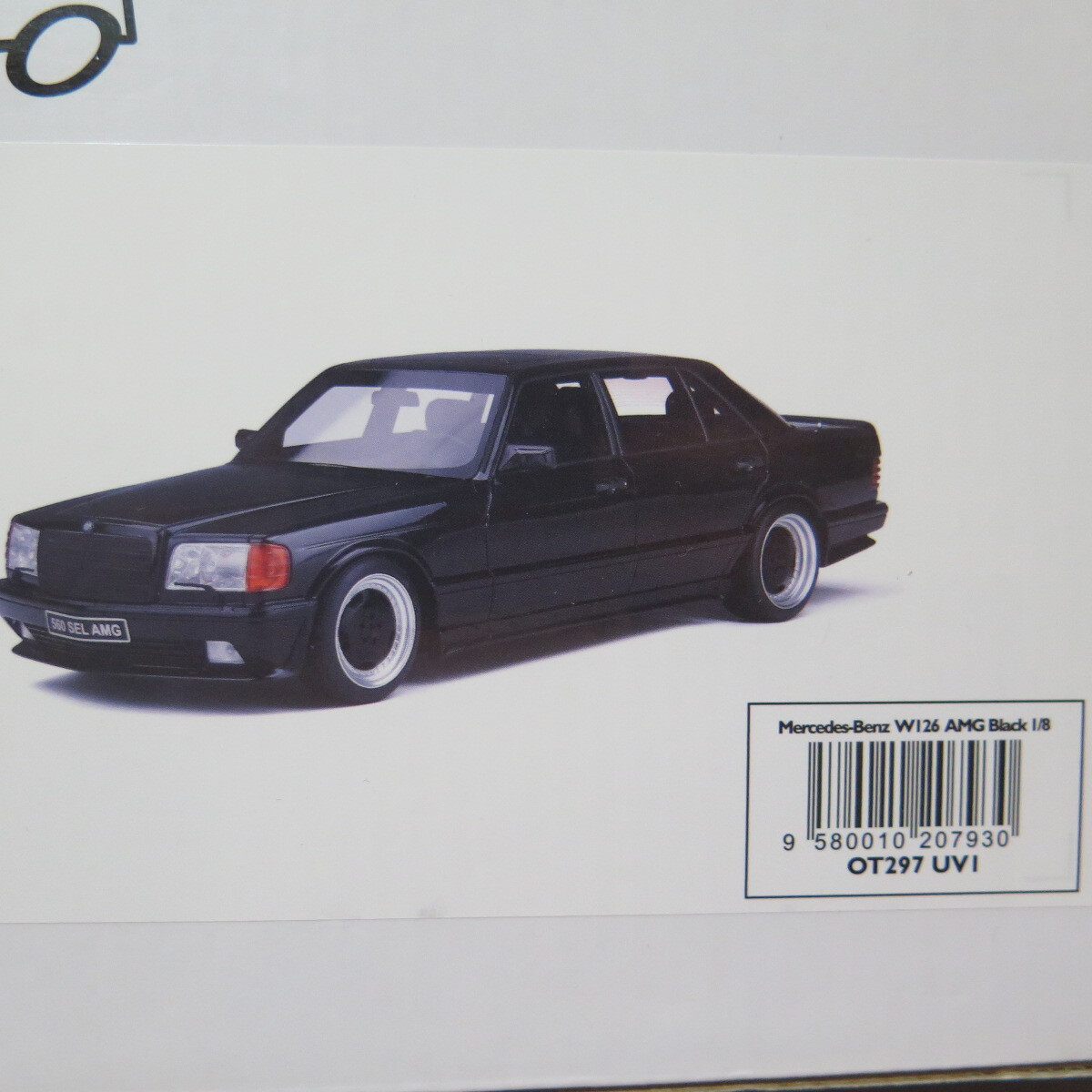 Yahoo!オークション - OttO models メルセデスベンツ W126 AMG ブラッ...