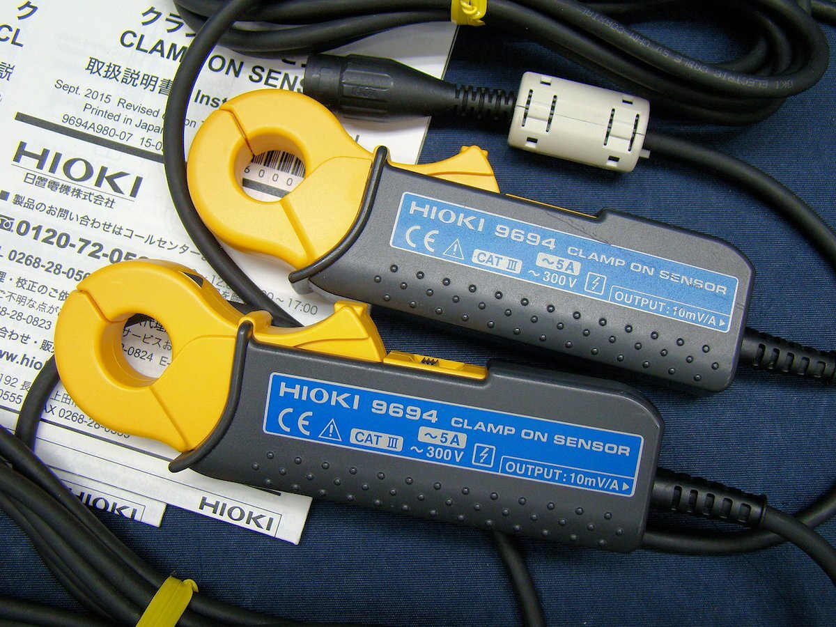 Yahoo!オークション - HIOKI 日置 クランプオンセンサ 9694 3169/3196/...