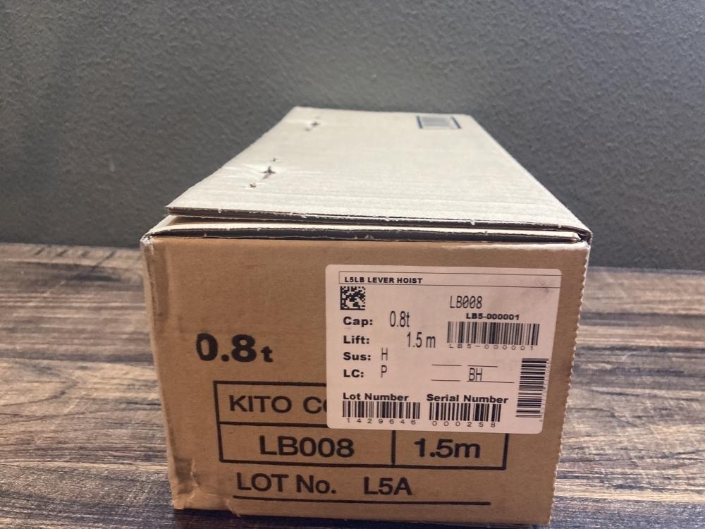 Yahoo!オークション - 023 未開封品・即決価格 KITO キトー レバーブロ...