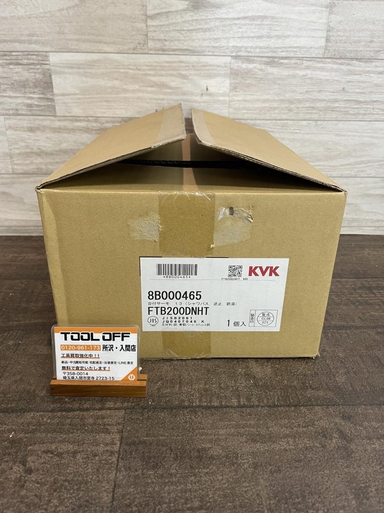 Yahoo!オークション - 009 未使用品 KVK デッキ型サーモスタット式シャ...