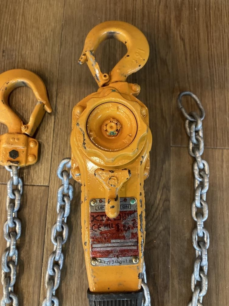 Yahoo!オークション - 023 おすすめ品 キトー KITO レバーブロック LB0...