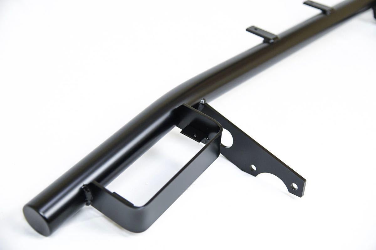 国内生産品 粉体塗装 ジムニー JA11 JA71 SJ30 フロント リア バンパー セット パイプバンパー 小型テールランプ マットブラック 艶消し黒(新品)のオークション落札情報