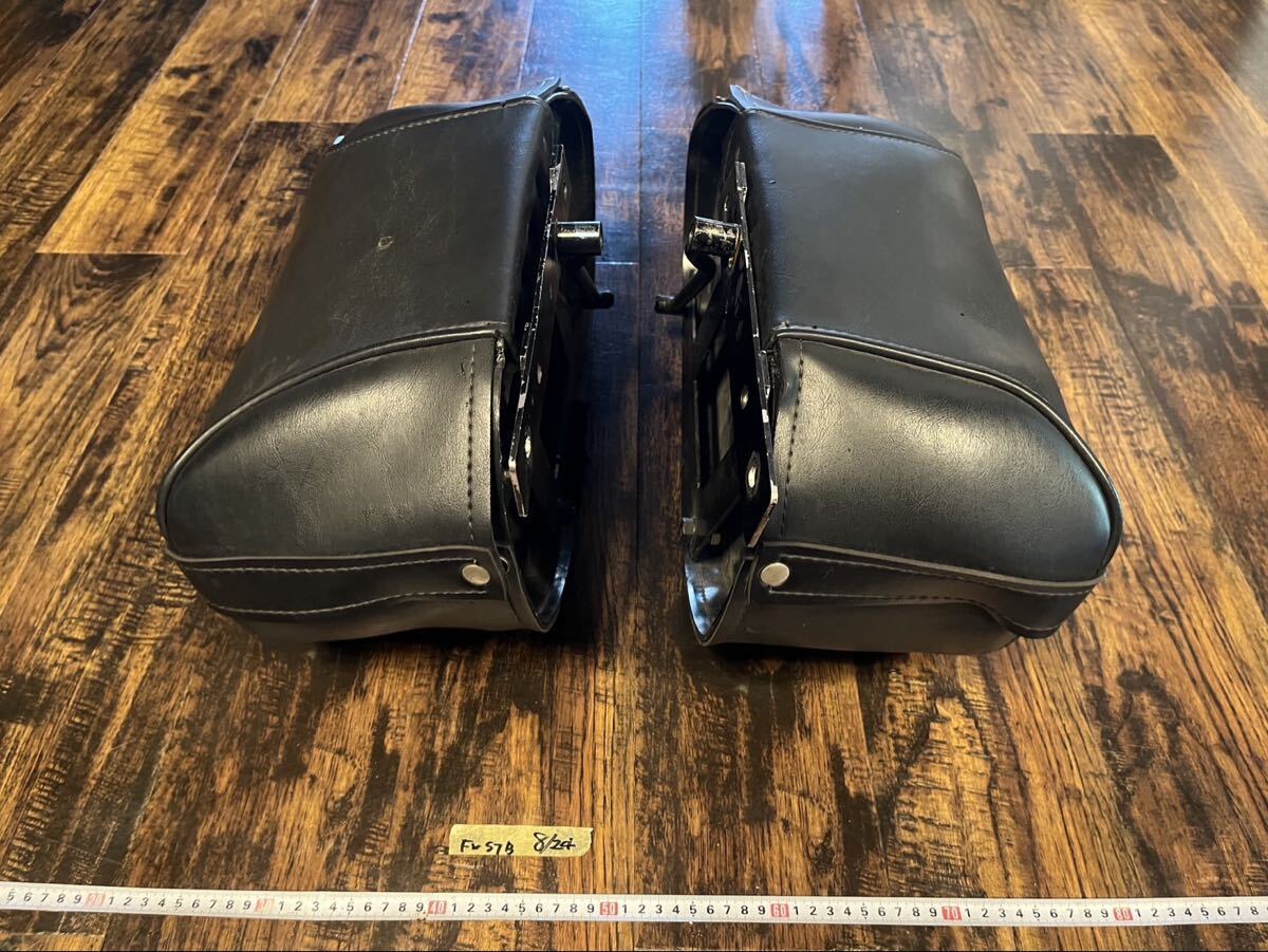 Yahoo!オークション - ハーレー2004年FXSTBソフテイルにて使用 左右バ...