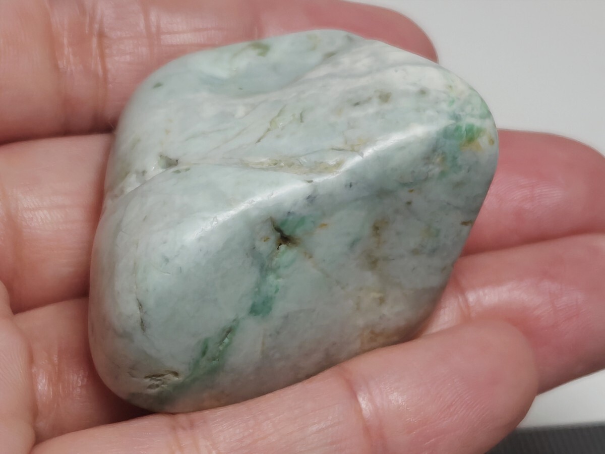 Yahoo!オークション - 【糸魚川87】 73g 翡翠 ヒスイ 原石 翡翠原石 鑑...