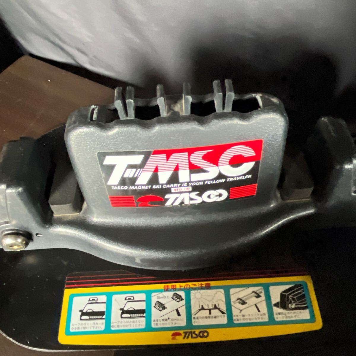 Yahoo!オークション - no166 TASCO T-MSC マグネット式スキーキャリア