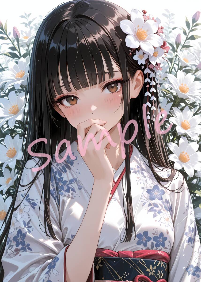 Yahoo!オークション - A4 ポスター 最高画質 オリジナル イラスト アー...