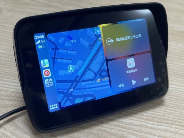 Yahoo!オークション - 【5インチ】PNDバイク モニター バイク用ナビ Ca...