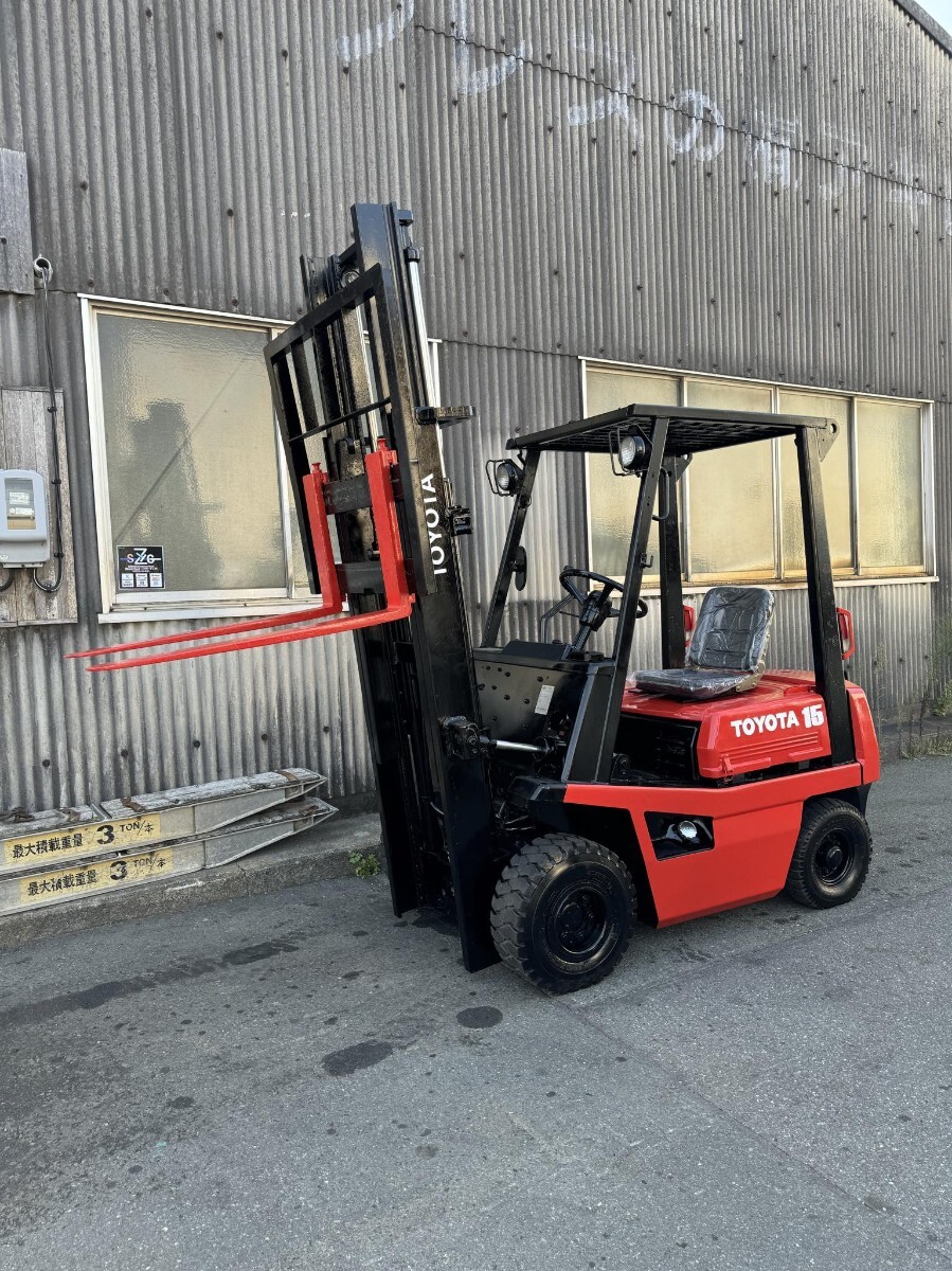 Yahoo!オークション - トヨタ フォークリフト 4FG15ガソリン車 パワス...