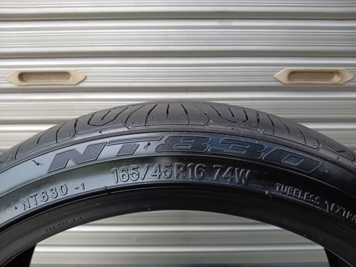 Yahoo!オークション - NT 165/45R16 タイヤ 1本 NT830 NITTO 165-45-16...