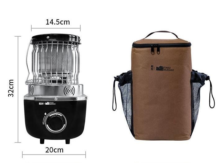 キャンプ用ガスストーブ多機能暖炉ガスバーナーコンロ ヒーター 1700g 32×20×14.5cm 2300w CB缶アウトドア野外登山 収納付き ブラック(ストーブ、コンロ)｜売買された ...