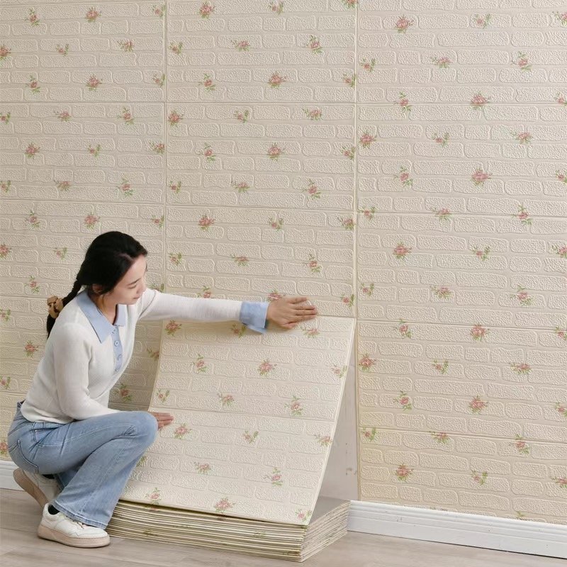 Yahoo!オークション - 50m 3D 壁紙 ウォールステッカー ウォールシート...