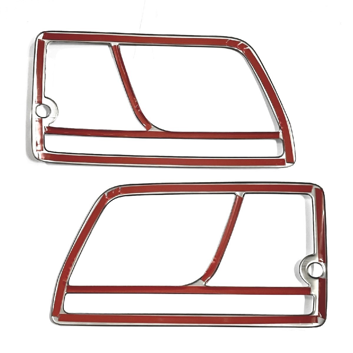 送250 POG アトレー S700V/S710V リア テールライトリング テールランプガーニッシュ ステンレスメッキ 2P テールリング TN-6473(テールライト)｜売買された ...