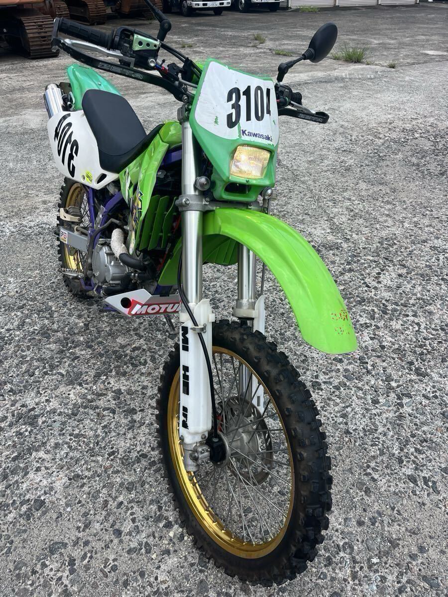 Yahoo!オークション - カワサキ KLX250SR 実動 書類付 自賠責保険8年7...