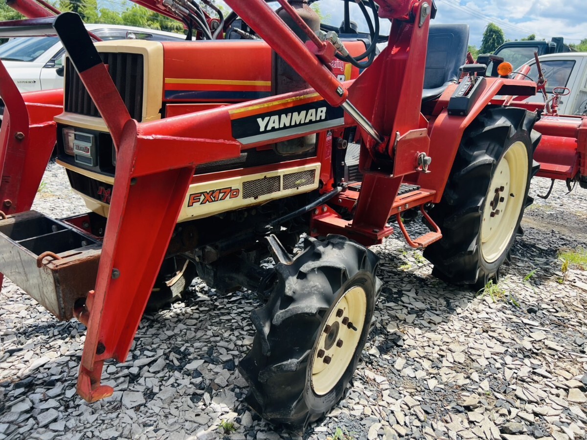 Yahoo!オークション - 岩手発ヤンマーFX170 トラクター 4WD トラクター