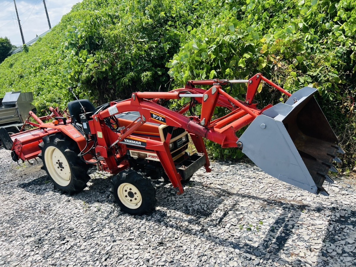 Yahoo!オークション - 岩手発ヤンマーFX170 トラクター 4WD トラクター