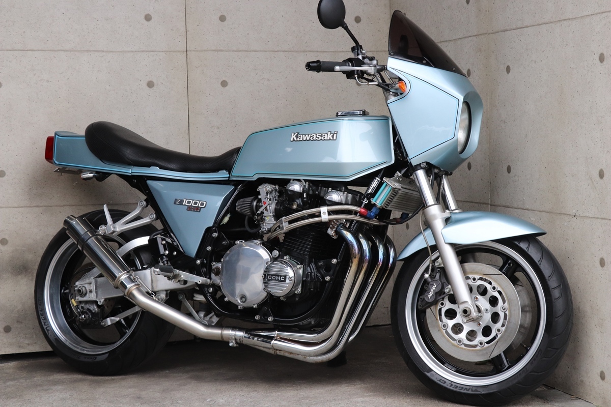 Yahoo!オークション - 横浜～ Kawasaki Z1R Z1-R 極上フルカスタム 綺...